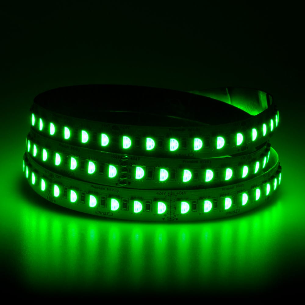 Arc LED 120 LED/m 24V IP20 26W RGB + Ultra Warm White Spotless LED ...