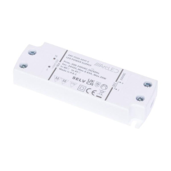 Arc LED 20W 24V Constant Voltage LED Driver | ArcLED