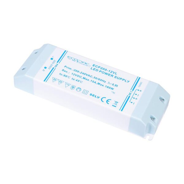 Ecopac LED 200W 12V Constant Voltage Driver | ArcLED