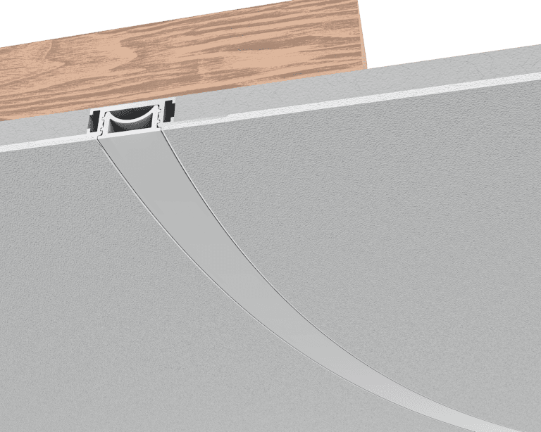 2 Metre Bendable Plaster in Profile Top & Side Bend - 21.2mm Internal ...