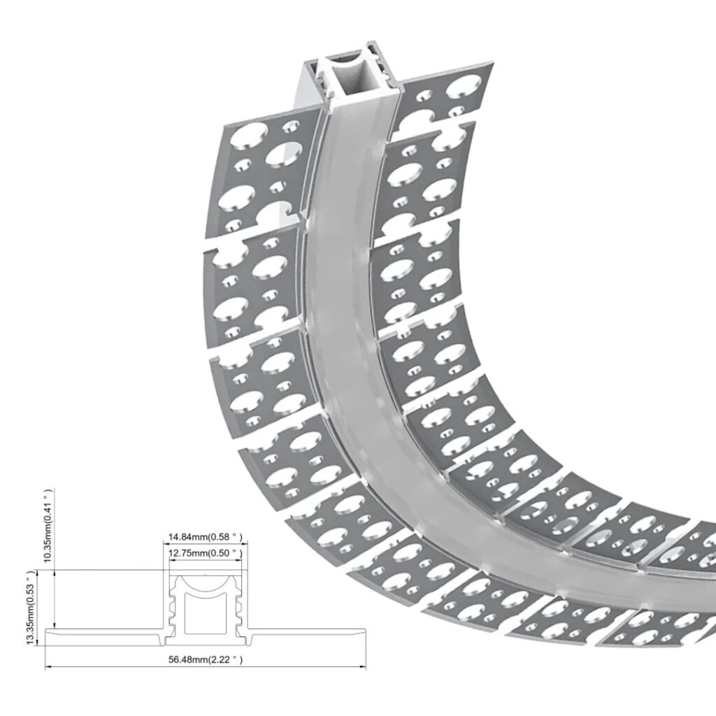 Plaster In LED Profiles | Ceiling Lighting & LED Channels | ArcLED
