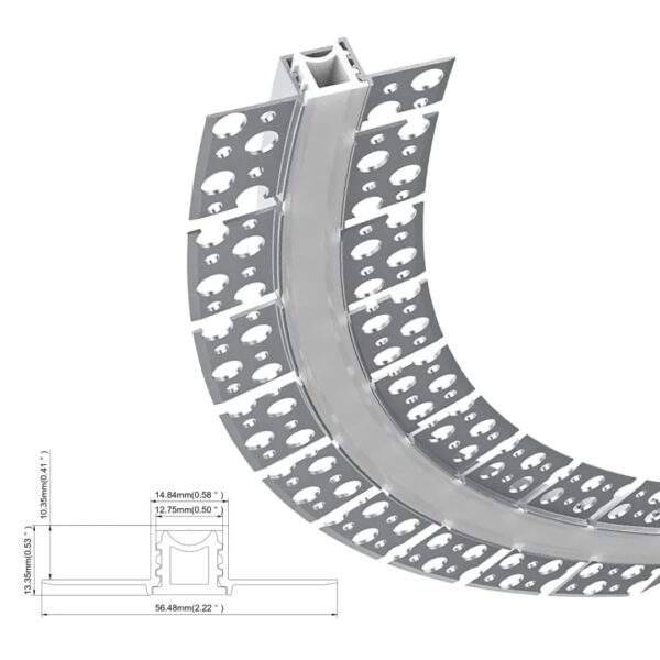 Plaster In LED Profiles | Ceiling Lighting & LED Channels | ArcLED