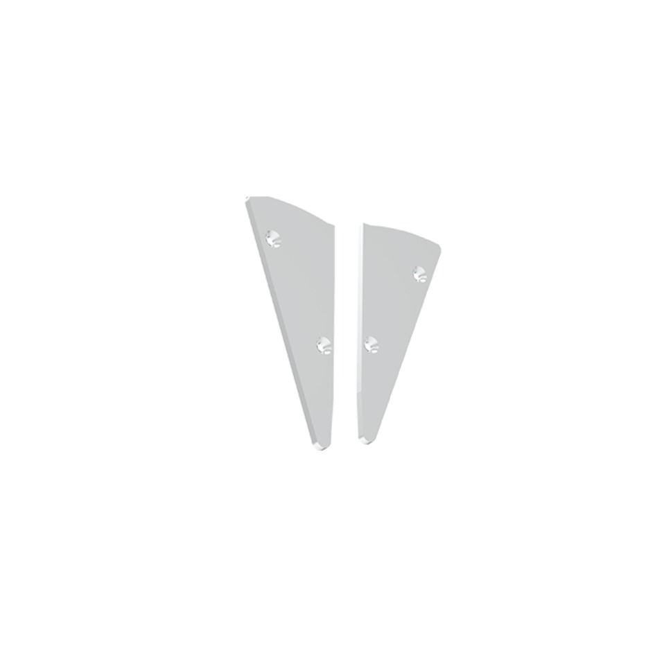 Pair of End Caps for ARC-PR (White) | ArcLED